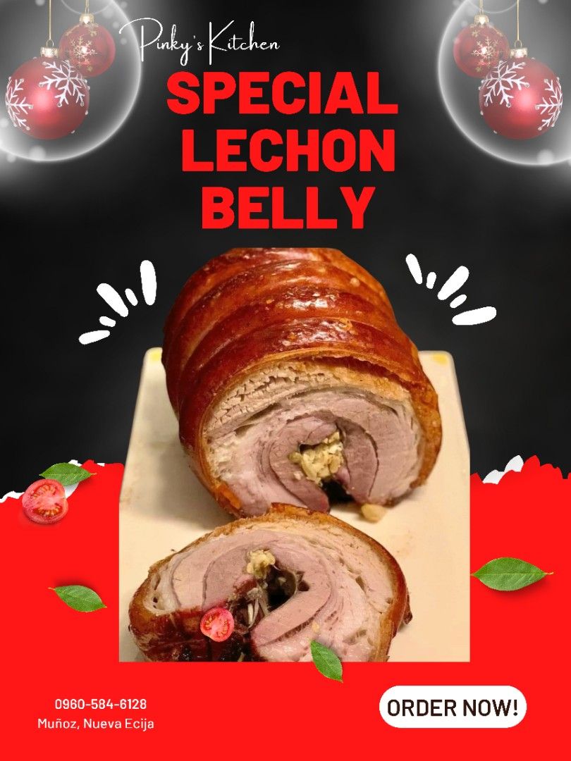 COCHINILLO LECHON BELLY, Food & Drinks, Local Eats on Carousell