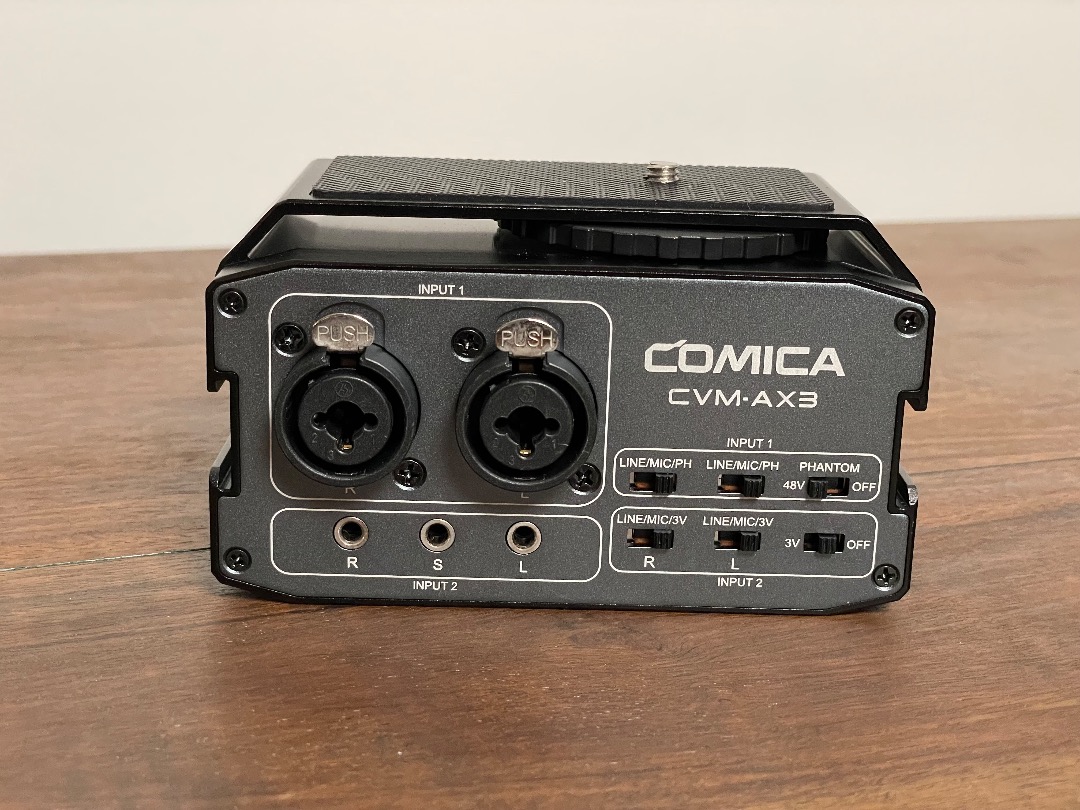 COMICA CVM-AX3 audio DSLR mixer, Audio, Portable Audio Accessories on ...