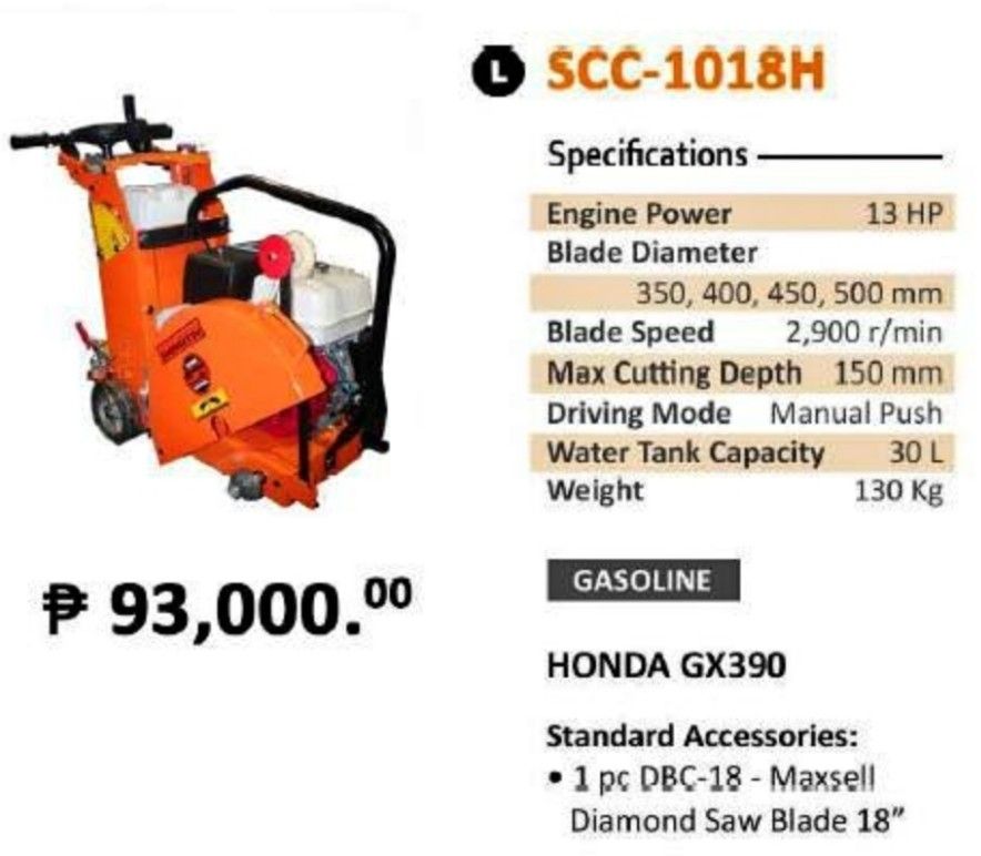 Concrete Cutter, Commercial & Industrial, Construction Tools ...