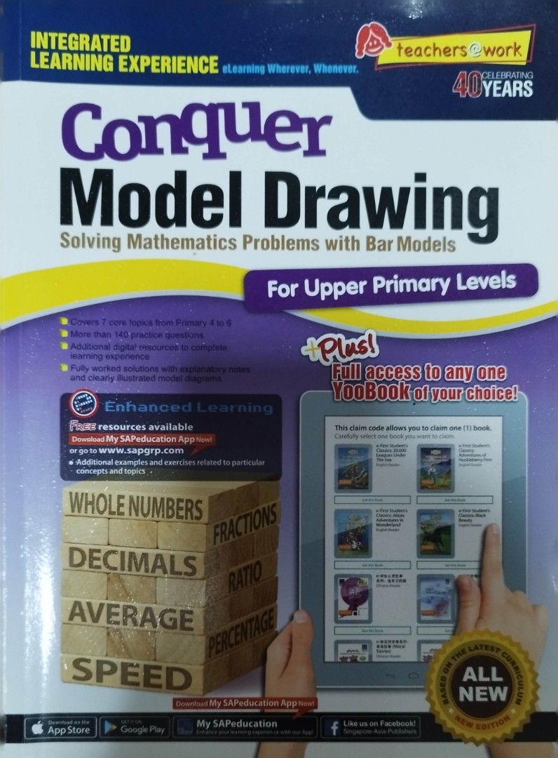 Conquer Model Drawing For Upper Primary Levels, Hobbies & Toys, Books ...