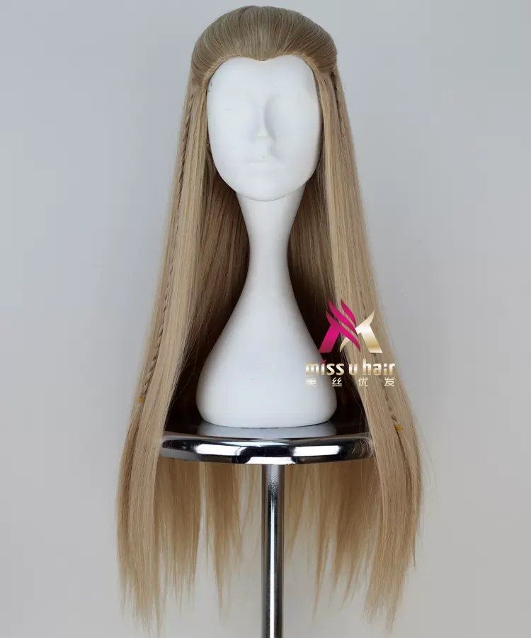 Unisex Cosplay wig - Hobbit/Elf/Legolas/Lord of the rings/Anime ...