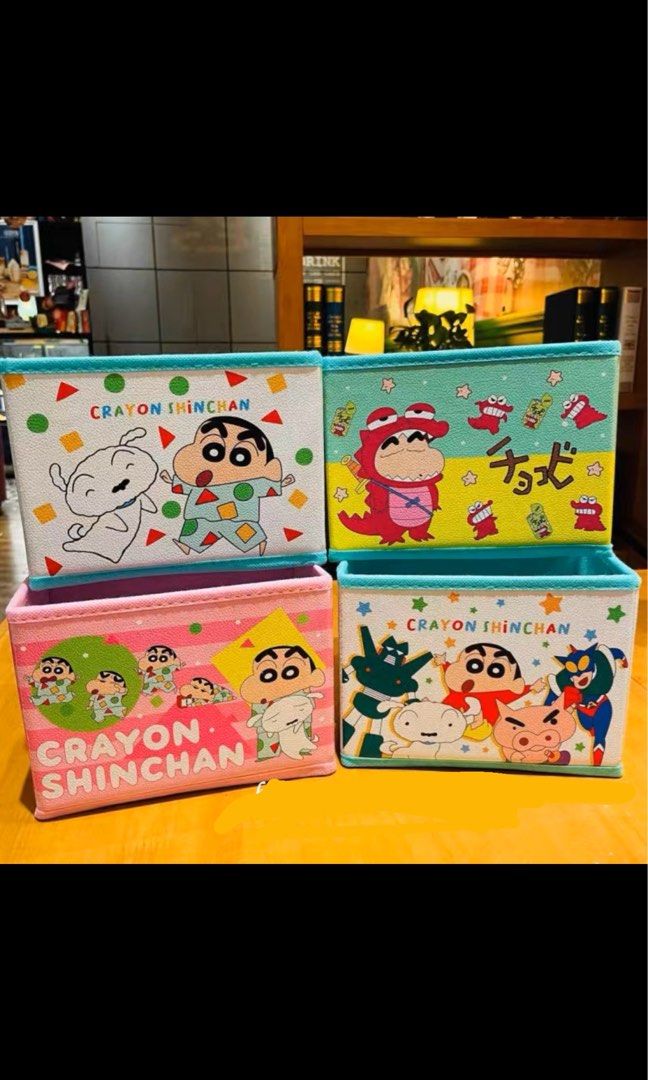 Crayon Shin Chan box, Furniture & Home Living, Home Improvement ...