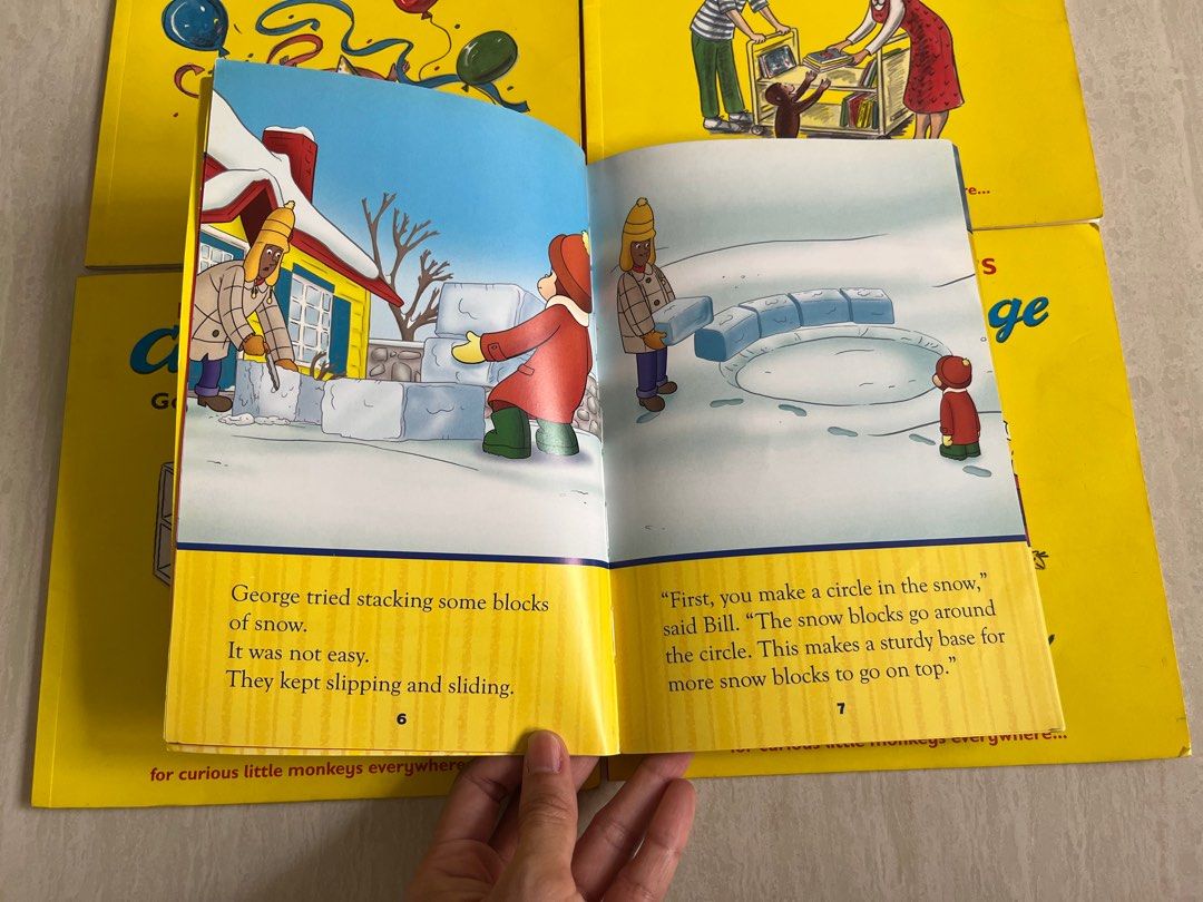 Curious George books, Hobbies & Toys, Books & Magazines, Children's ...
