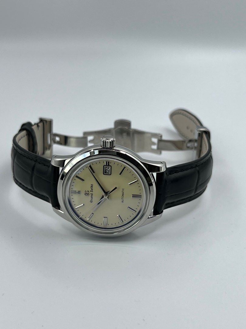 Custom Grand Seiko Mod SBGR GS Cream Dial in 39mm, Men's Fashion ...
