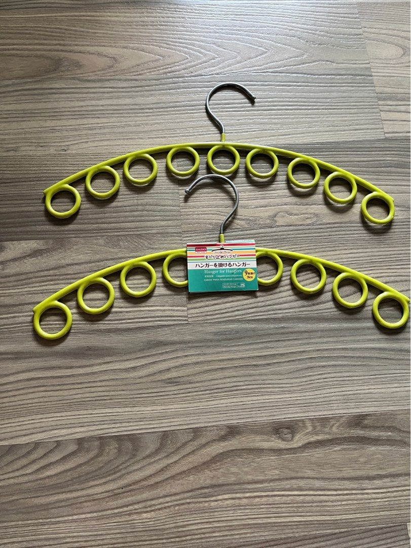 Daiso hangers for hangers, Furniture & Home Living, Home Improvement ...