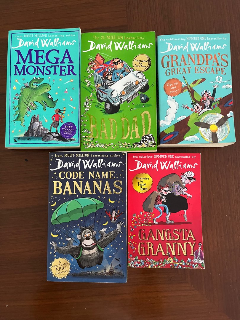 David Walliams books, Hobbies & Toys, Books & Magazines, Fiction & Non ...