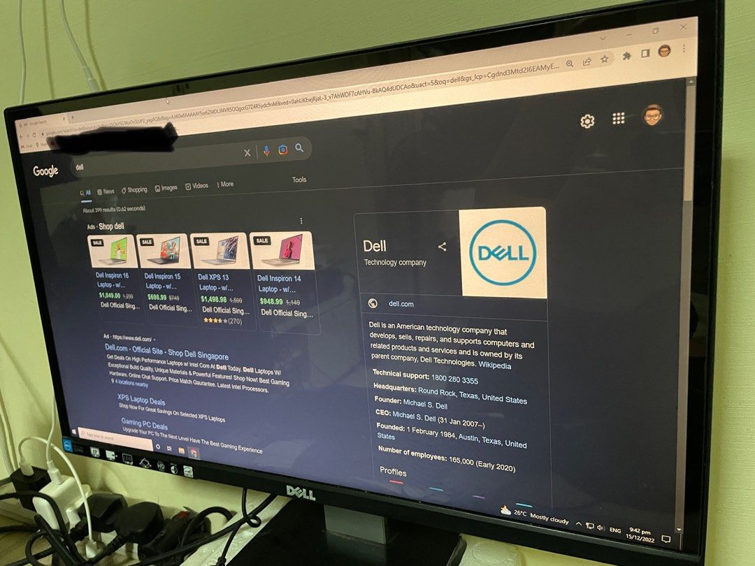 Dell S2340L monitor, Computers & Tech, Parts & Accessories, Monitor ...
