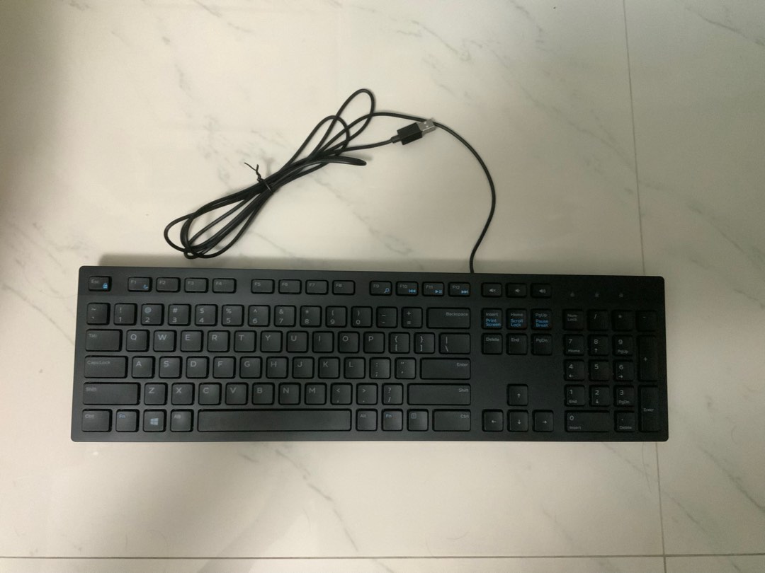 Dell Wired Keyboard, Computers & Tech, Parts & Accessories, Computer ...