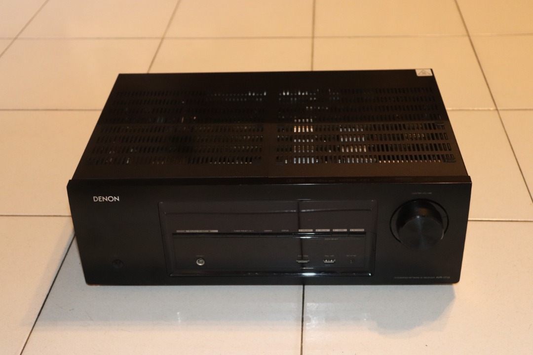 Denon AVR - 1713 AV Receiver, Audio, Soundbars, Speakers & Amplifiers ...