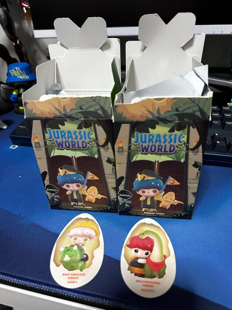 Dimoo Jurassic World Popmart, Hobbies & Toys, Toys & Games on Carousell