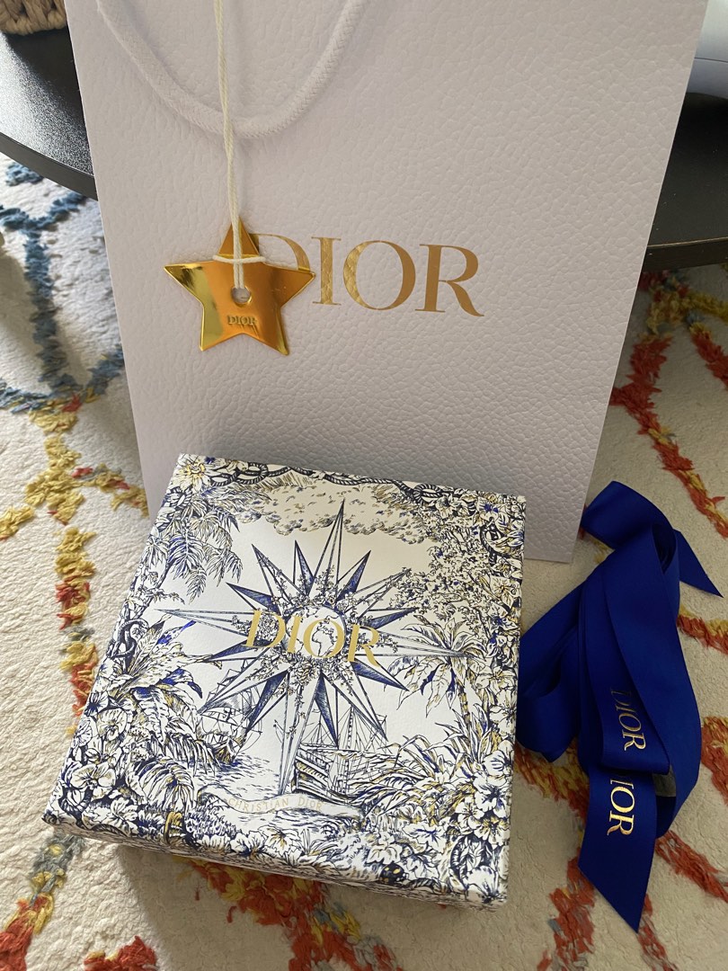 Dior box 14*14cm*H5.5cm , Luxury, Accessories on Carousell