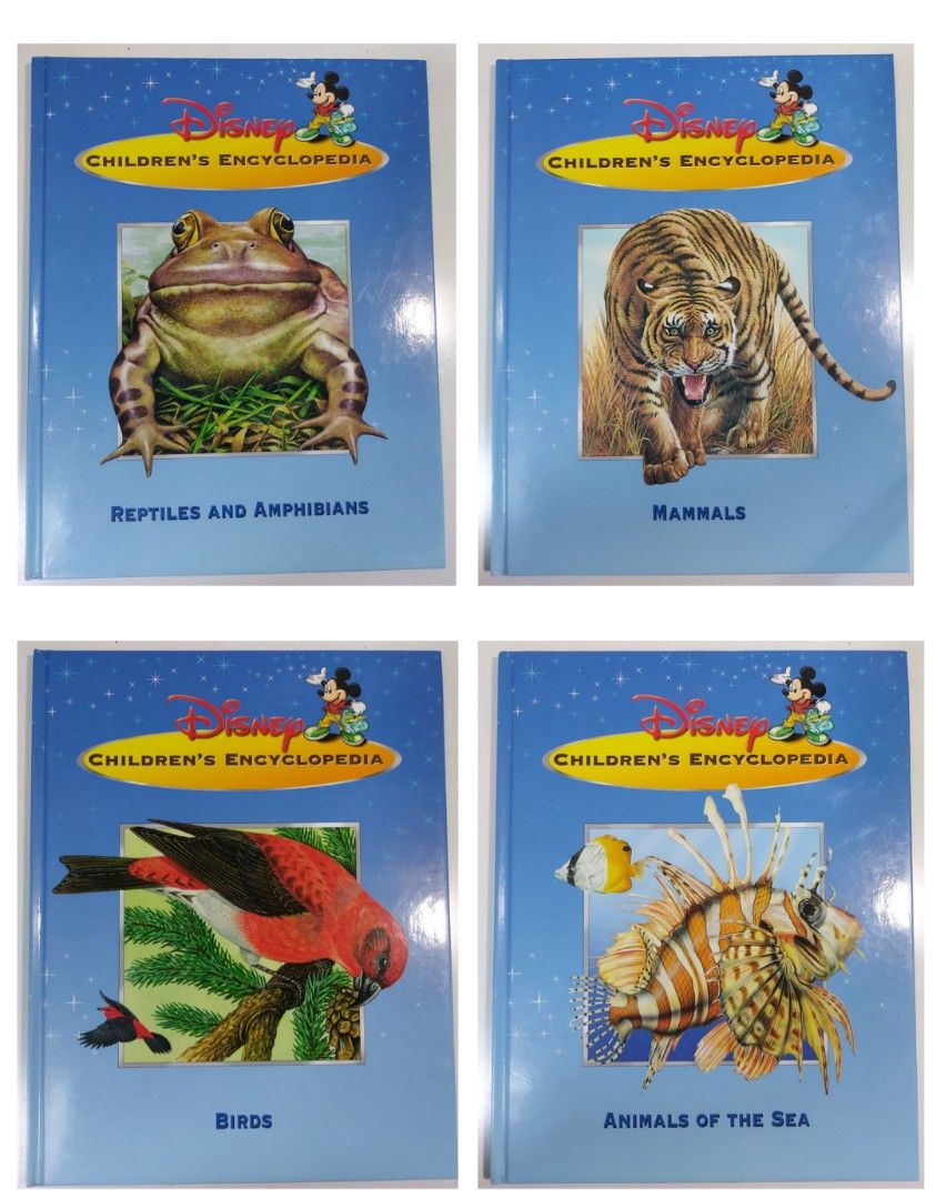 Disney Children's Encyclopedia by Grolier (set of 24 books), Hobbies ...