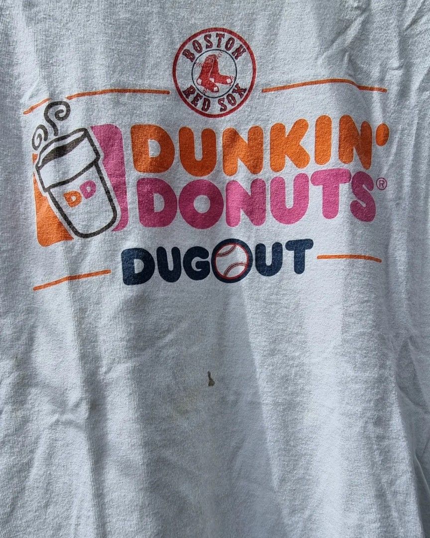 DUNKIN' DONUTS x BOSTON RED SOX, Men's Fashion, Tops & Sets, Tshirts ...