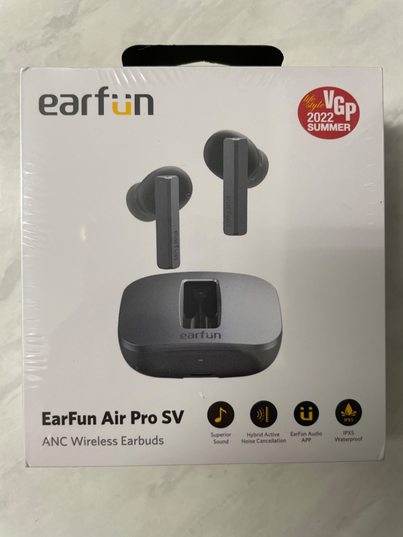 EarFun Air Pro SV - unopen box - built-in Mic, wireless, noise ...