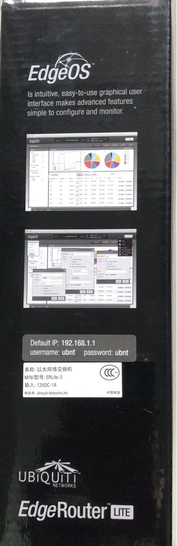 EdgeRouter Lite Advanced Routing technology for the masses, Computers ...