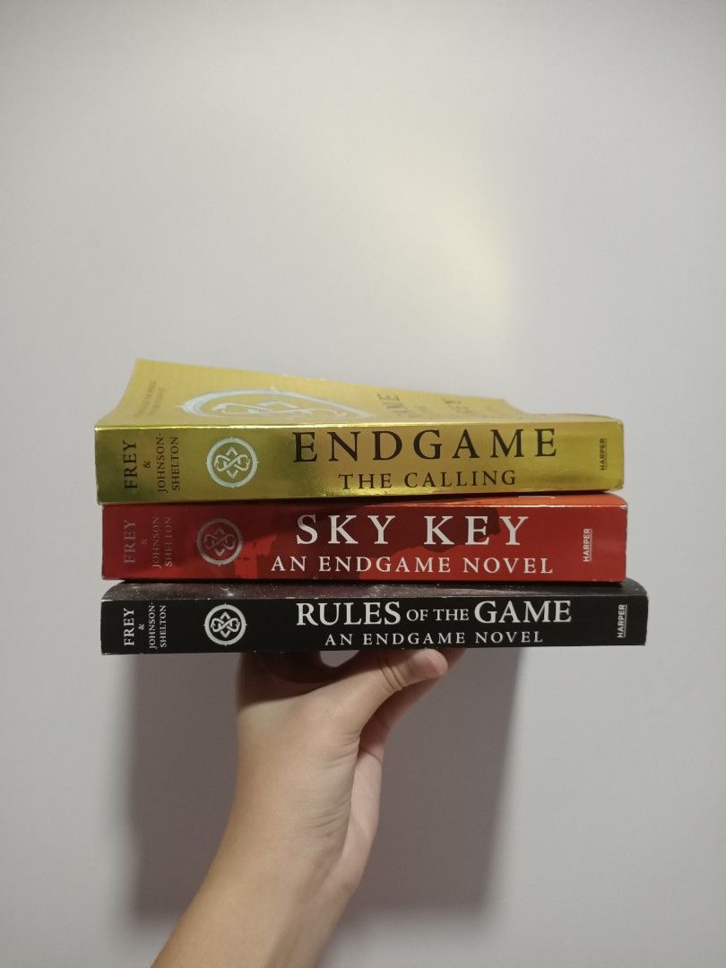 Endgame Trilogy: The Calling//Sky Key//Rules of the Game by James Frey ...