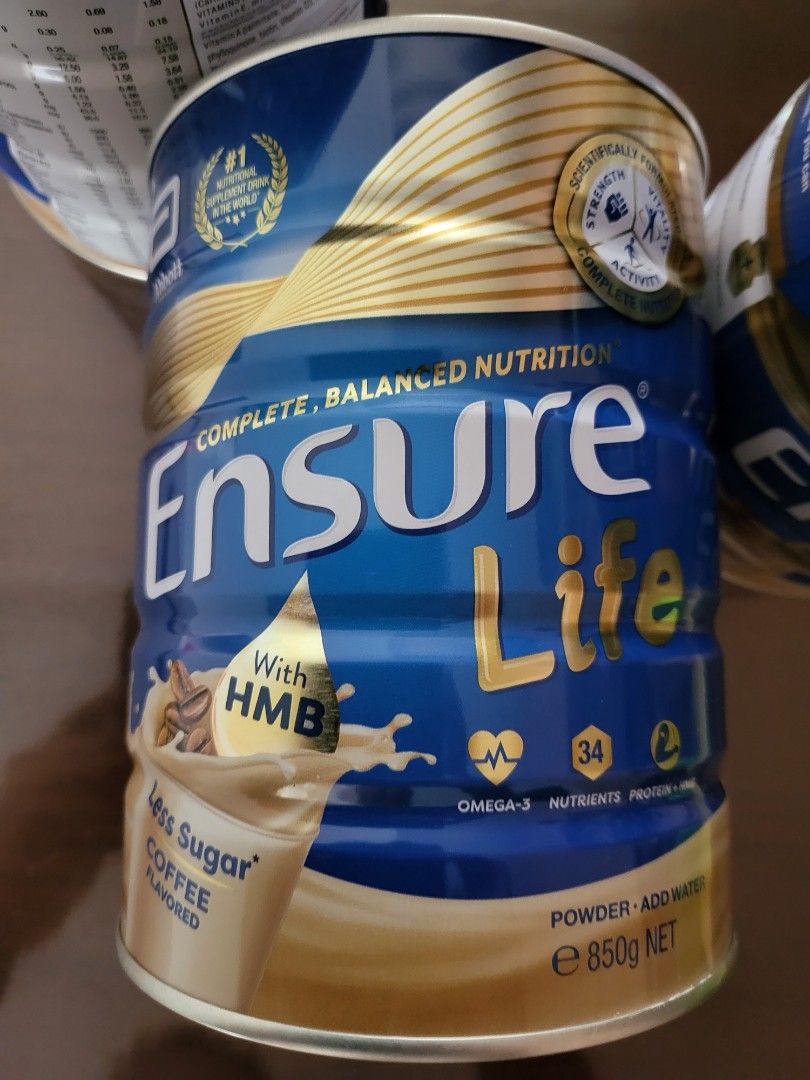 Ensure milk with HMB, Health & Nutrition, Health Supplements, Health ...