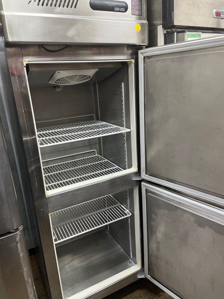 Eurochill 2 door upright chiller, TV & Home Appliances, Kitchen ...