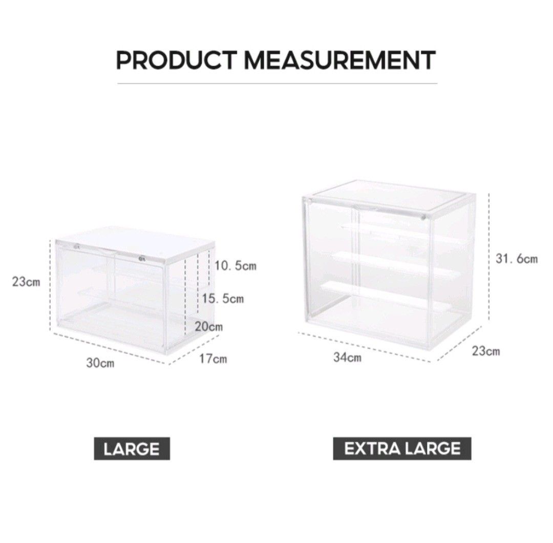 Extra Large Display Box in White, Furniture & Home Living, Home ...