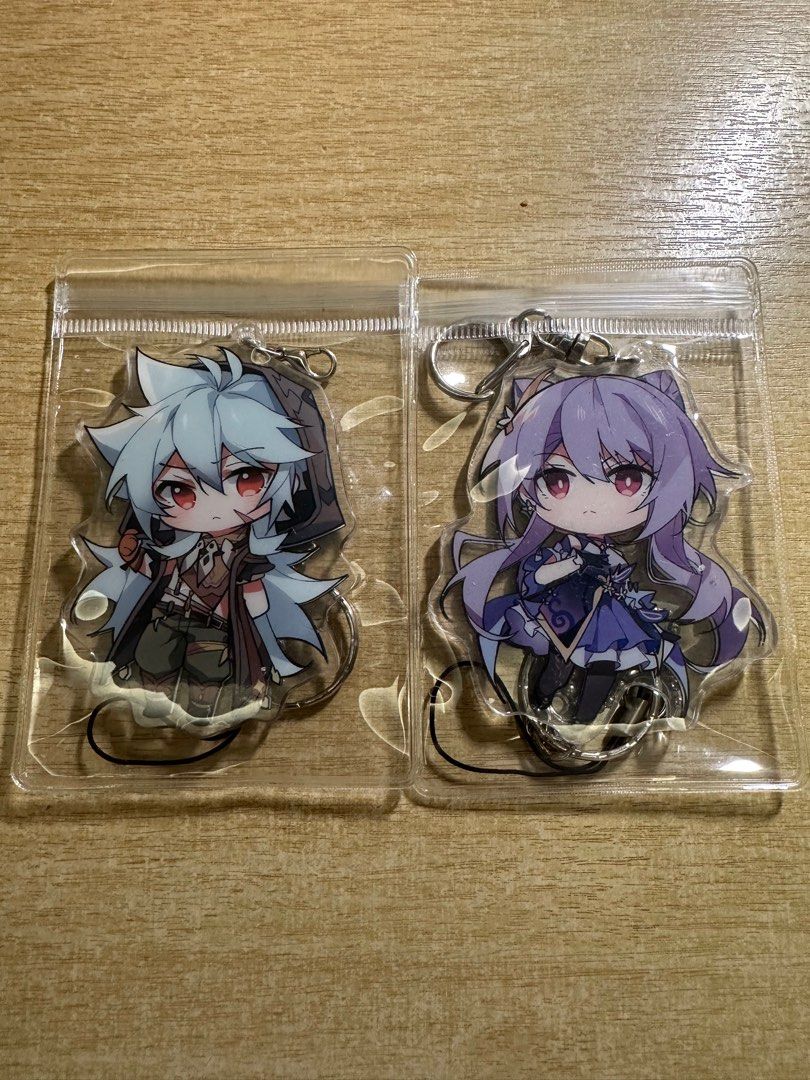 Fanmade Genshin Keychain Standee, Hobbies & Toys, Memorabilia ...