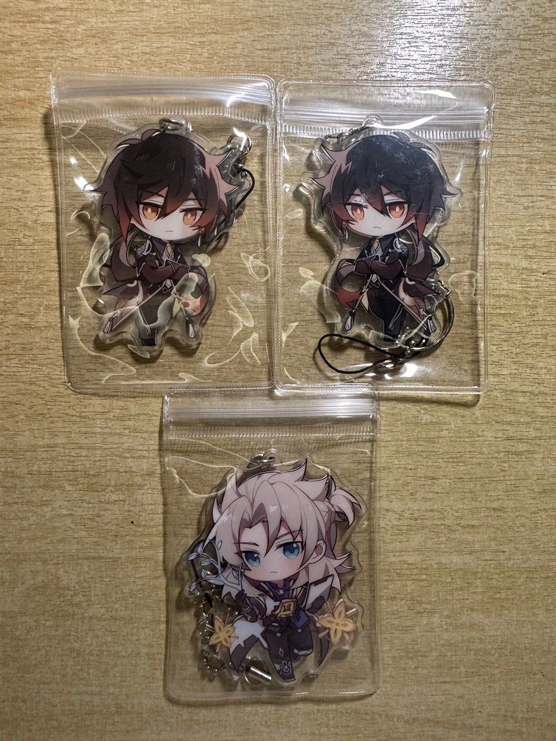 Fanmade Genshin Keychain Standee, Hobbies & Toys, Memorabilia ...