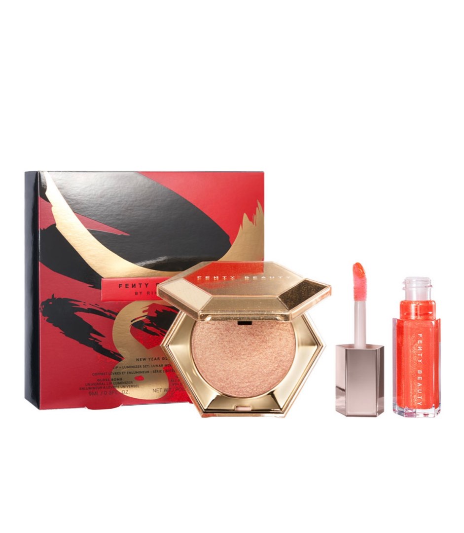 Fenty beauty new year glow limited edition set gloss bomb diamond bomb ...