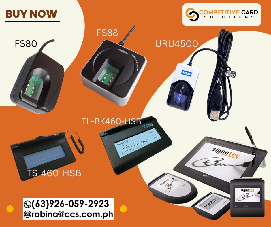 FINGERPRINT SCANNER & SIGNATURE PAD, Computers & Tech, Printers ...