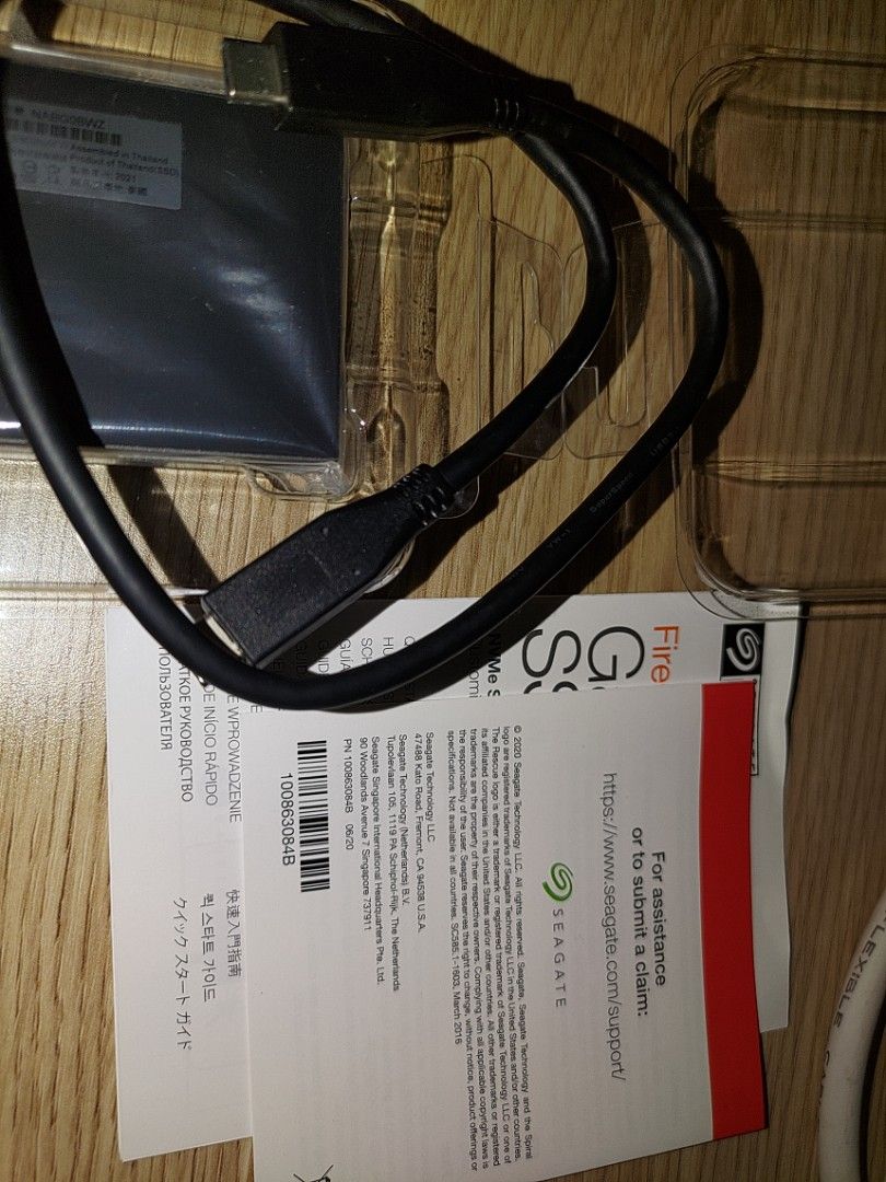 FireCuda Gaming external SSD 1TB, Computers & Tech, Parts & Accessories ...