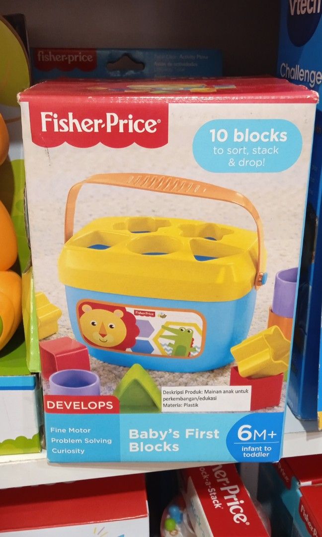 Fisher Price Baby's first blocks, Babies & Kids, Infant Playtime on ...