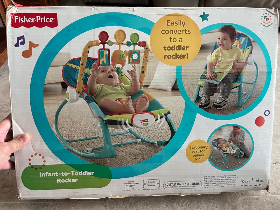 Fisher Price Infant to Toddler Rocker, Babies & Kids, Baby Nursery ...
