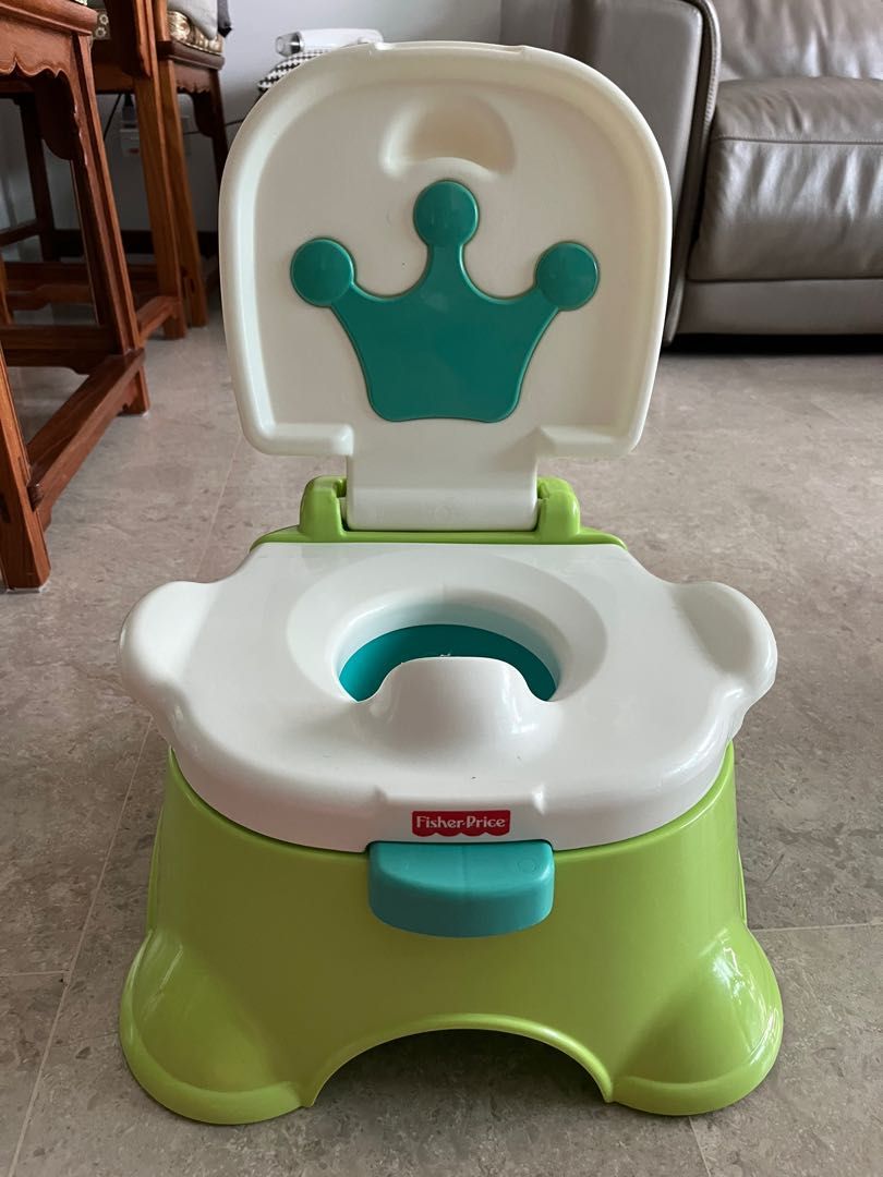 Fisher Price Royal Stepstool Potty, Babies & Kids, Baby Nursery & Kids ...