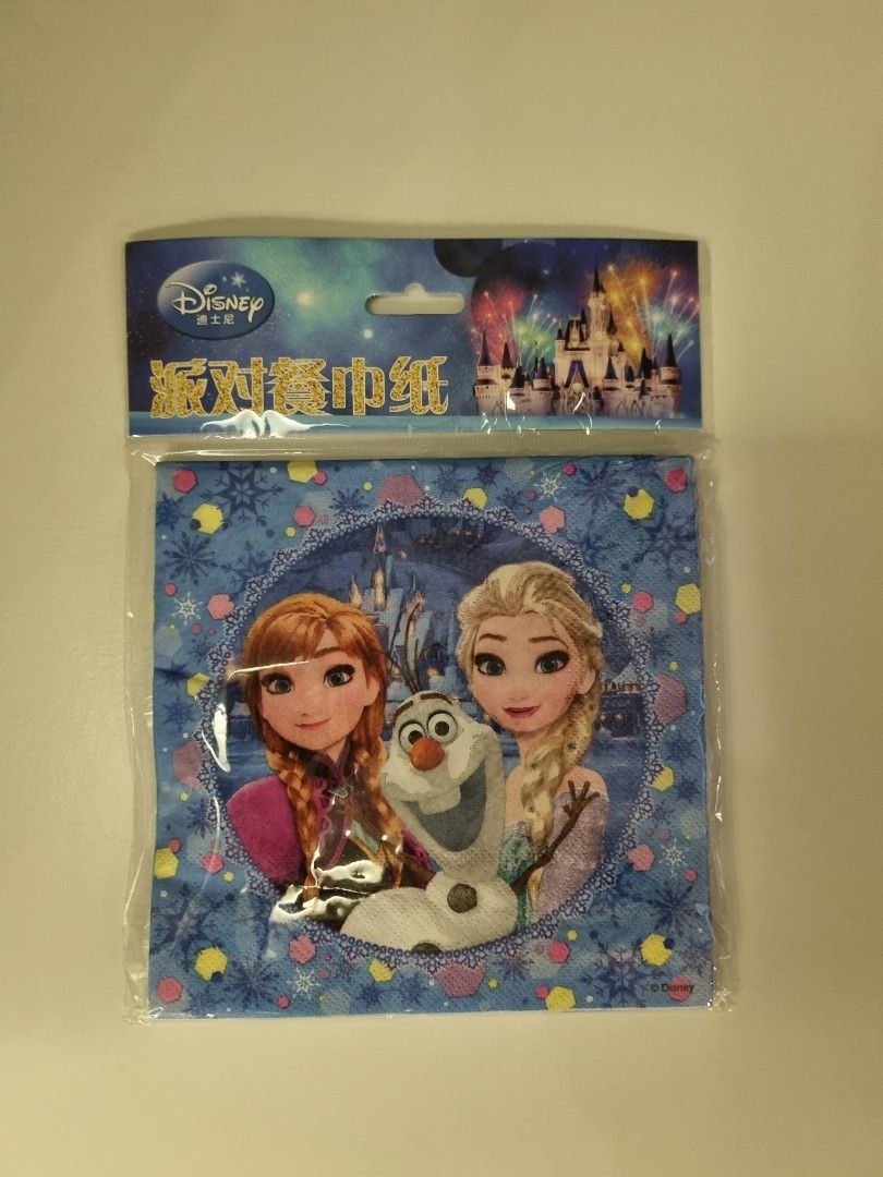 Frozen Party Set (Disposable), Hobbies & Toys, Stationery & Craft ...
