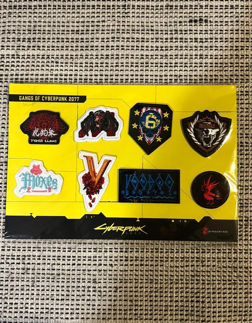 Gangs of Cyberpunk 2077 (stitched badges), Men's Fashion, Watches ...