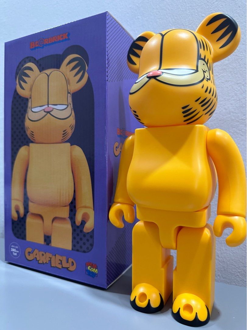 Garfield Bearbrick 400, Hobbies & Toys, Toys & Games on Carousell