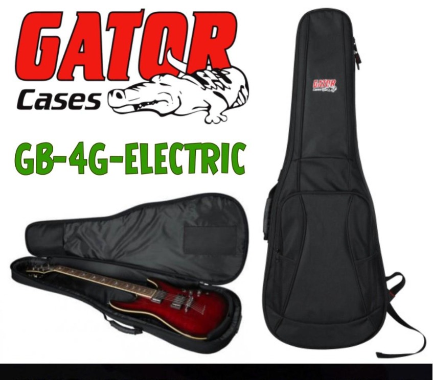 Gator GB-4G-ELECTRIC 4G Series Electric Guitar Gig Bag (GB4GElectric ...