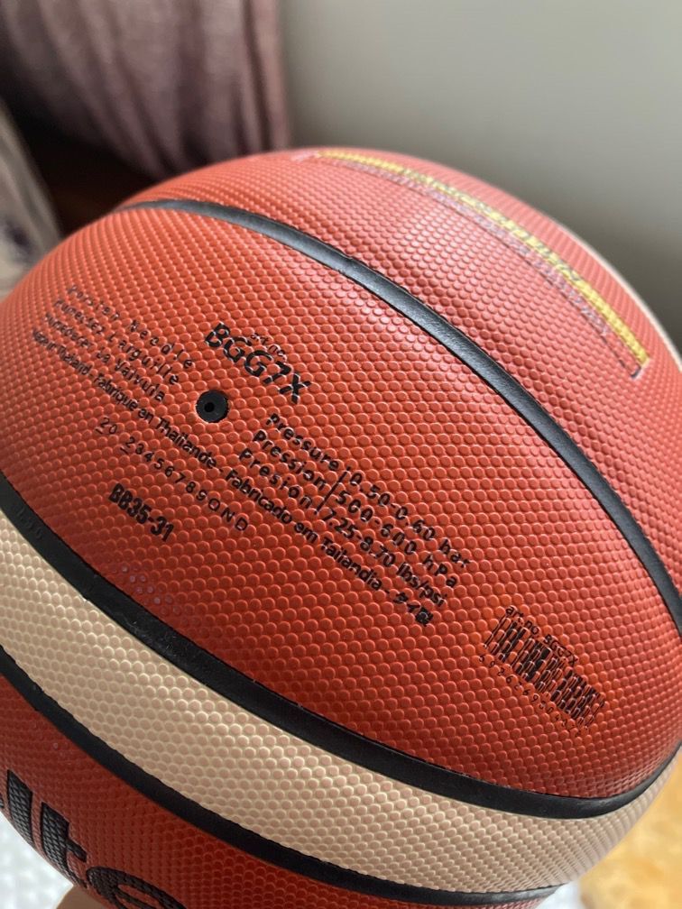 GL7X Authentic Molten BGL7X Premium Leather Indoor Basketball / FIBA ...