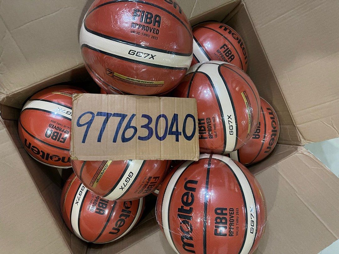 GL7X Authentic Molten BGL7X Premium Leather Indoor Basketball / FIBA ...
