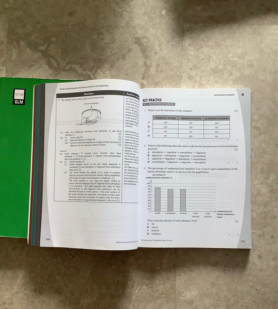 Glm O level Biology, O Level Biology Smart Revision Guide, O level ...