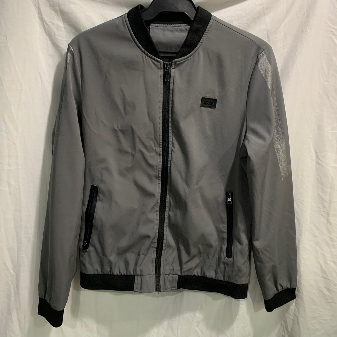 Gray and Black Jacket, Women's Fashion, Coats, Jackets and Outerwear on ...