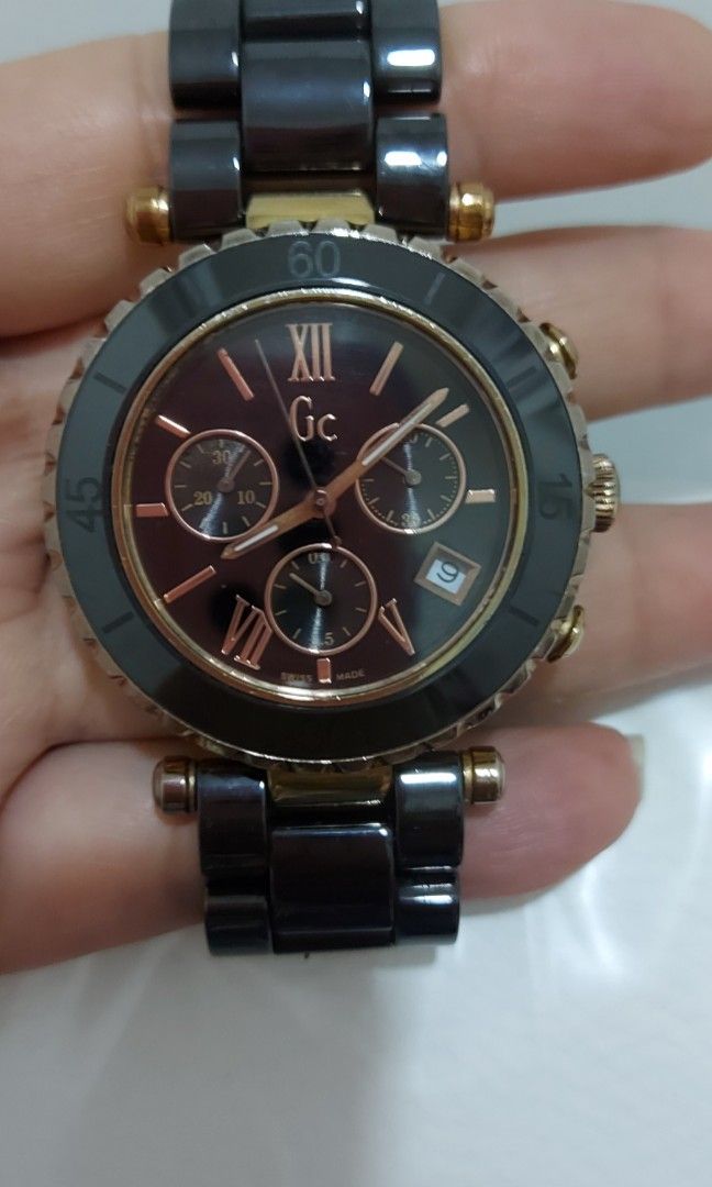 Guess Collection GC Diver Chic Chronograph Original High Tech Solid ...