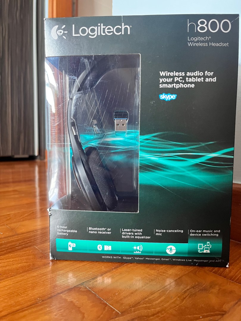 H800 Logitech wireless headset, Audio, Headphones & Headsets on Carousell