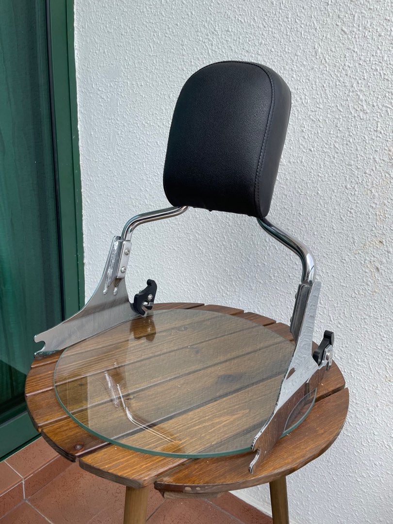 Harley Davidson passenger backrest and rear seat for Breakout ...