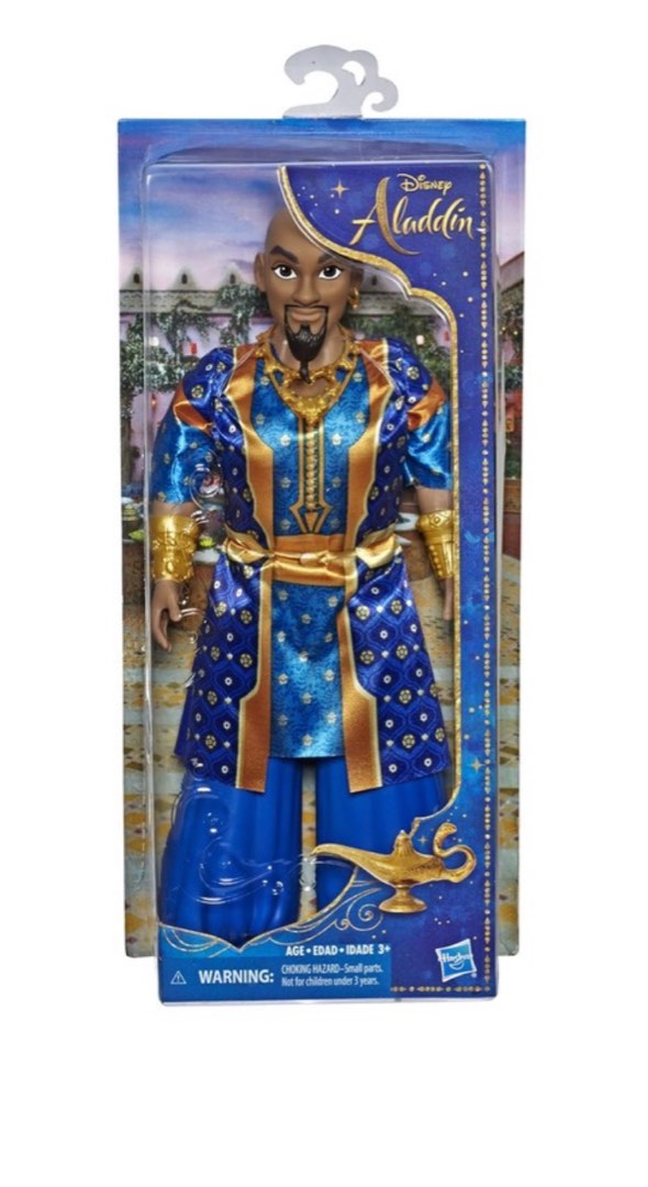 HASBRO Disney Genie Fashion Doll in Human Form, Poseable Figure with ...