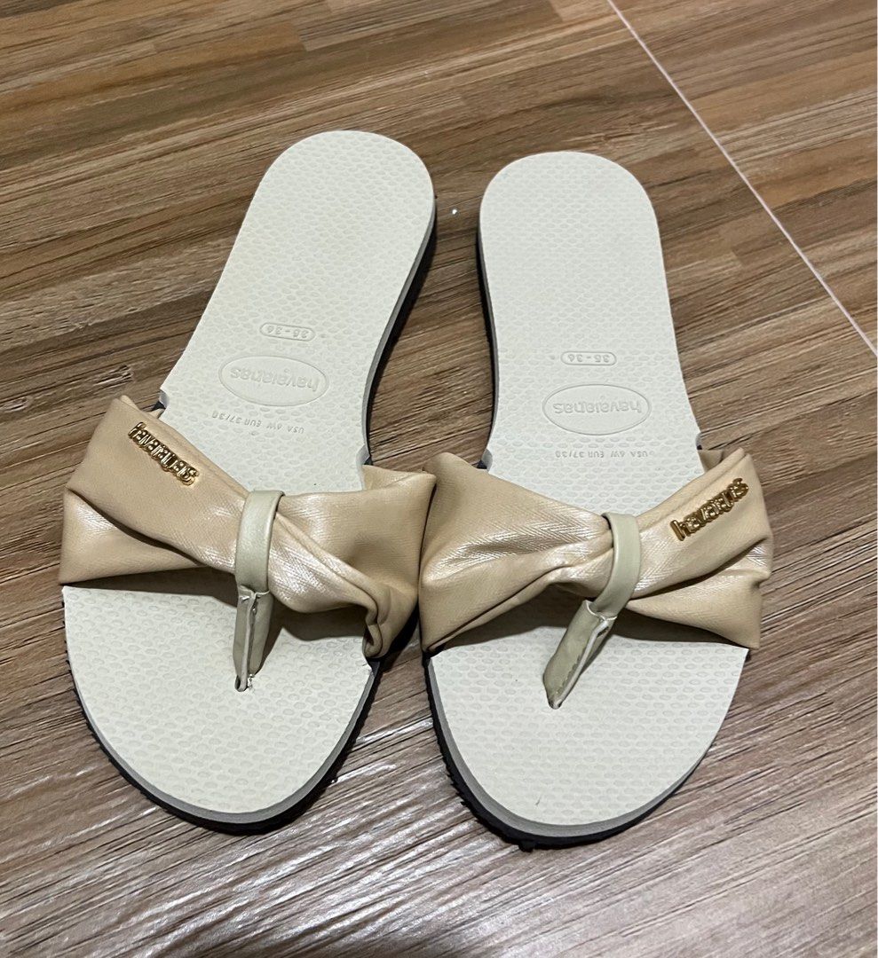 Havainas St. Tropez | size Brazil 35/36, Women's Fashion, Footwear ...