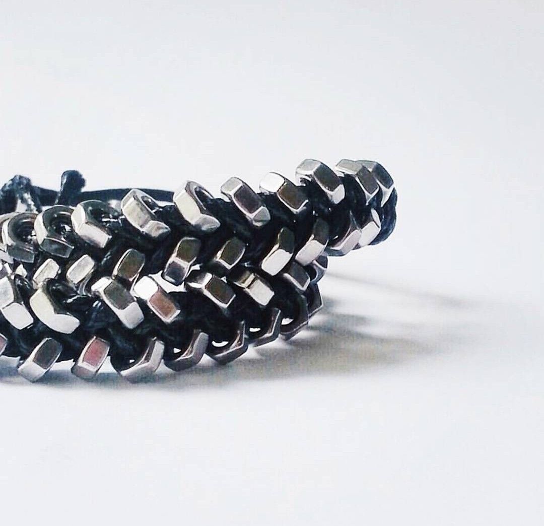 Hex nut bracelets, Men's Fashion, Watches & Accessories, Jewelry on ...