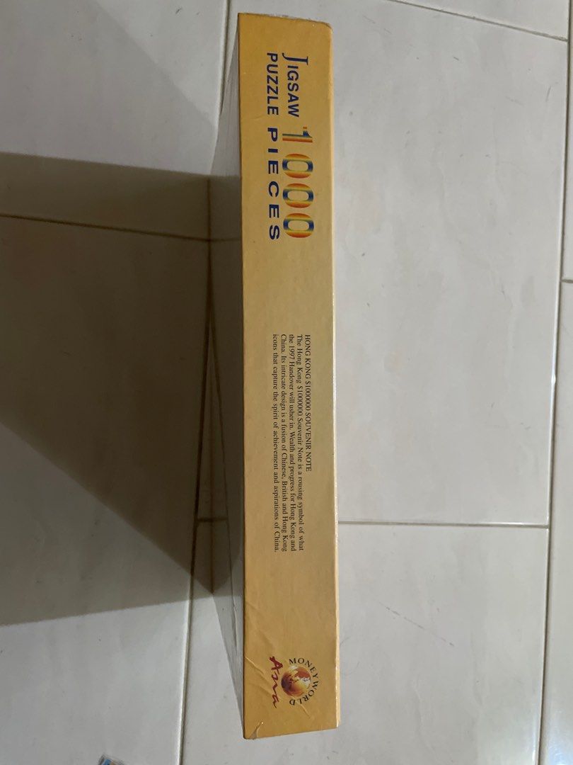 Hong Kong $1000000 souvenir note Jigsaw puzzle, Hobbies & Toys ...