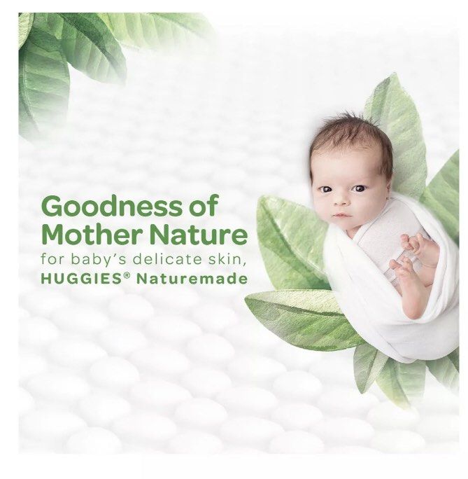 Huggies nature made pant style diapers L size - 44 pieces, Babies ...