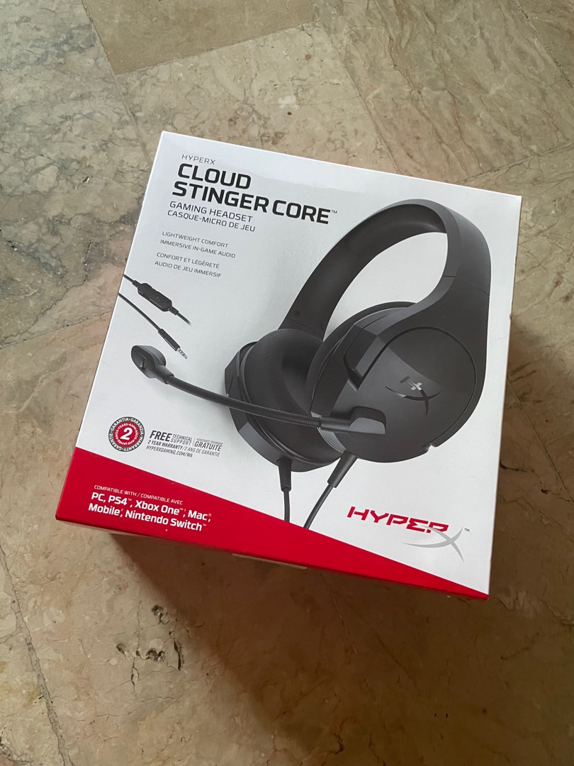 Hyperx Cloud Stringer Core Gaming Headset, Audio, Headphones & Headsets ...