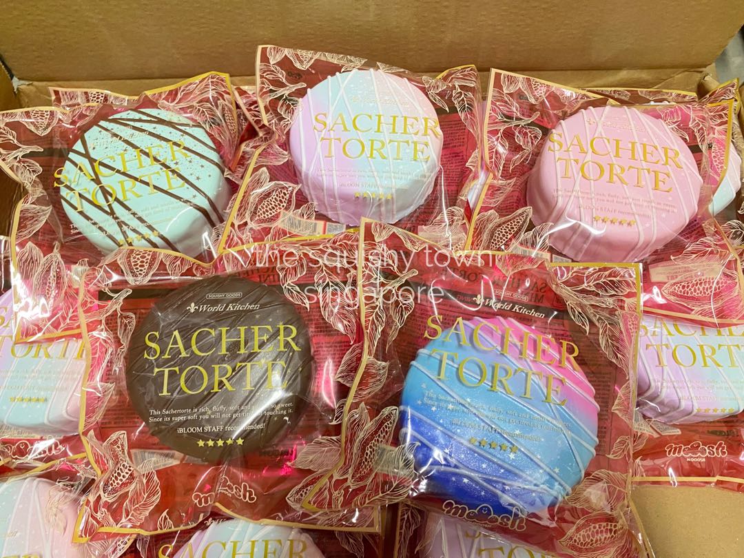 iBloom Sacher Torte Mini Squishy, Hobbies & Toys, Toys & Games on Carousell