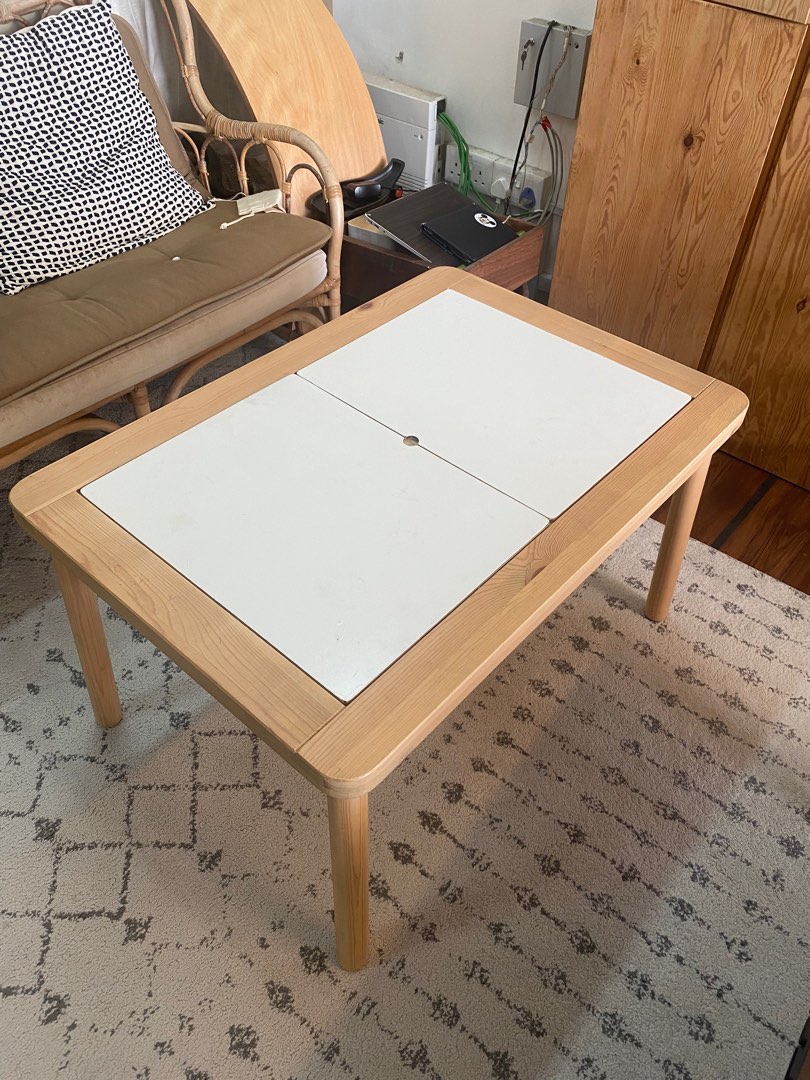 Ikea flisat kids table with storage , Babies & Kids, Baby Nursery ...